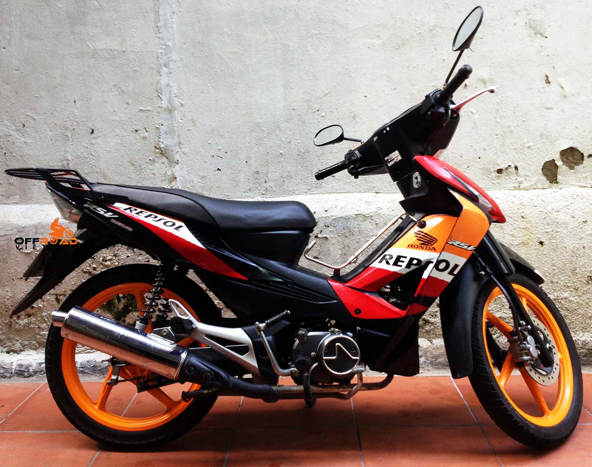 Discontinued 100cc Semi Automatic Hanoi Motorbike Rental Discontinued 100cc Semi Automatic Hanoi Motorbike Rental